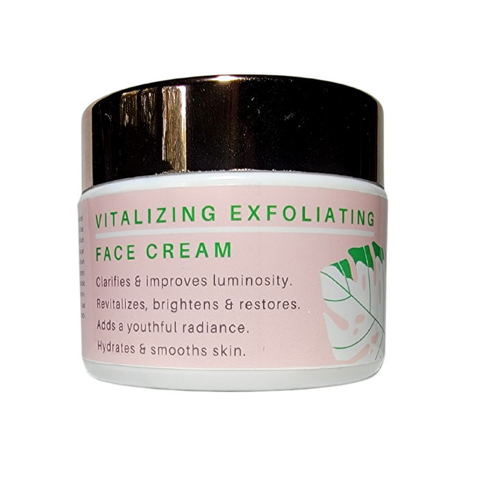 Vitalizing exfoliating cream| vitalizing cream